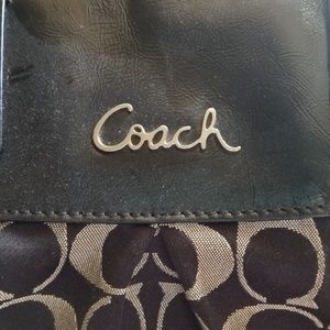 Coach | Bags | Coach Black Logo Handbag | Poshmark